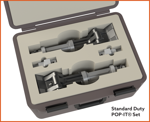 Convenient POP-IT® Tool Set for efficient Flange Spreading or Prying ...