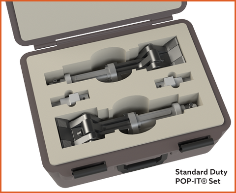 Convenient POP-IT™ Tool Set for efficient Flange Spreading or Prying ...