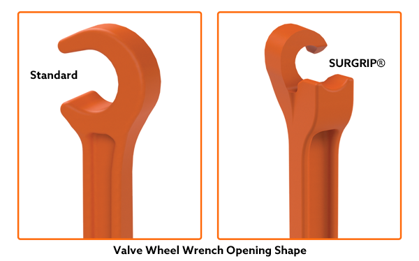 PETOL™ Refinery Wrench: Combination Pipe Wrench and Valve Wheel Wrench